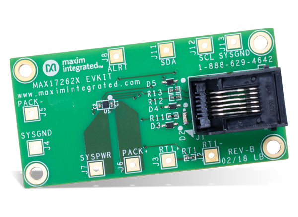 MAX17262XEVKIT Evaluation Kit - Analog Devices / Maxim Integrated | Mouser