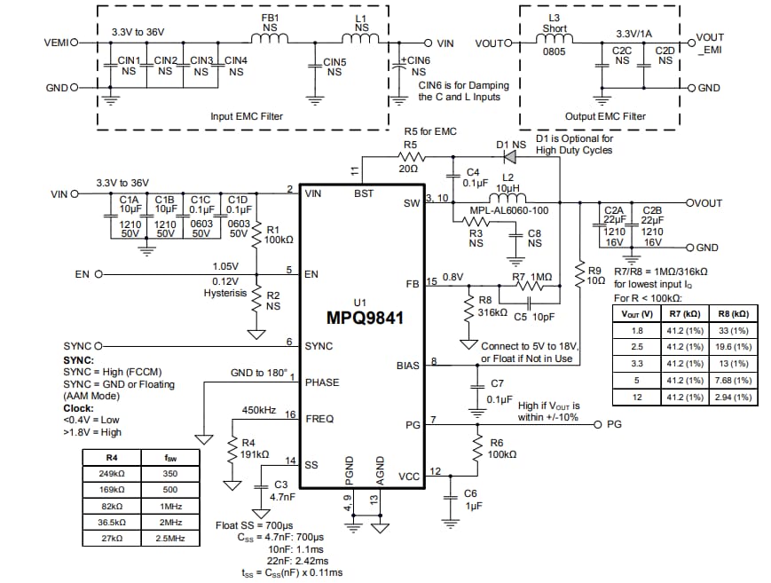 EVBL9841-L-00A Evaluation Board - MPS | Mouser