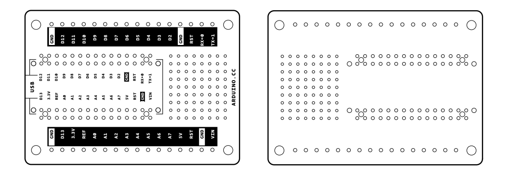 Adaptateurs de bornes à vis Nano - Arduino | Mouser